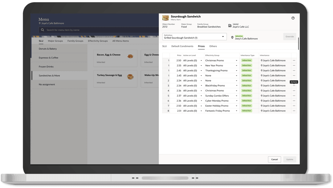 Oracle Micros Simphony POS Terminal Handled Tablet & Kiosk Kitchen ...